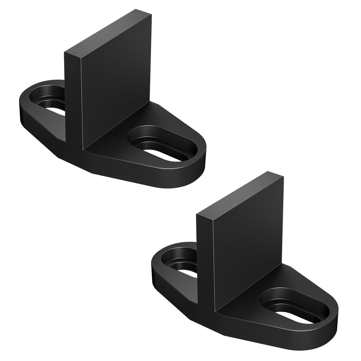 Snapklik.com : JUGREAT Black Aluminum T-Guide For Sliding Barn Door ...