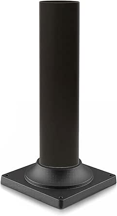 KastLite Stub Post with Pier Mount Adapter, 36 Inches Tall - Powder ...