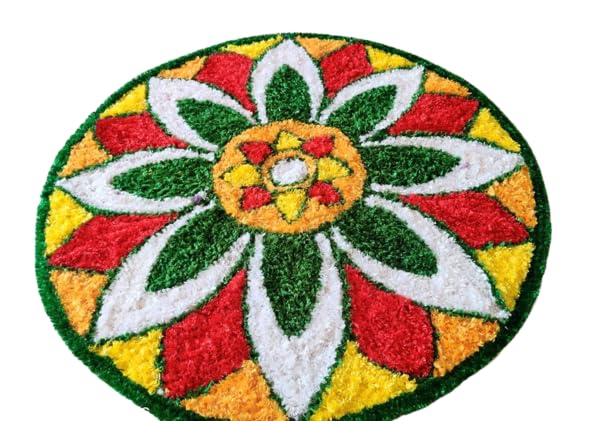 Buy Soft Fur Chunky Wool Yarn Rangoli mat 2ft x 2ft (ARCFW2F06) Online ...