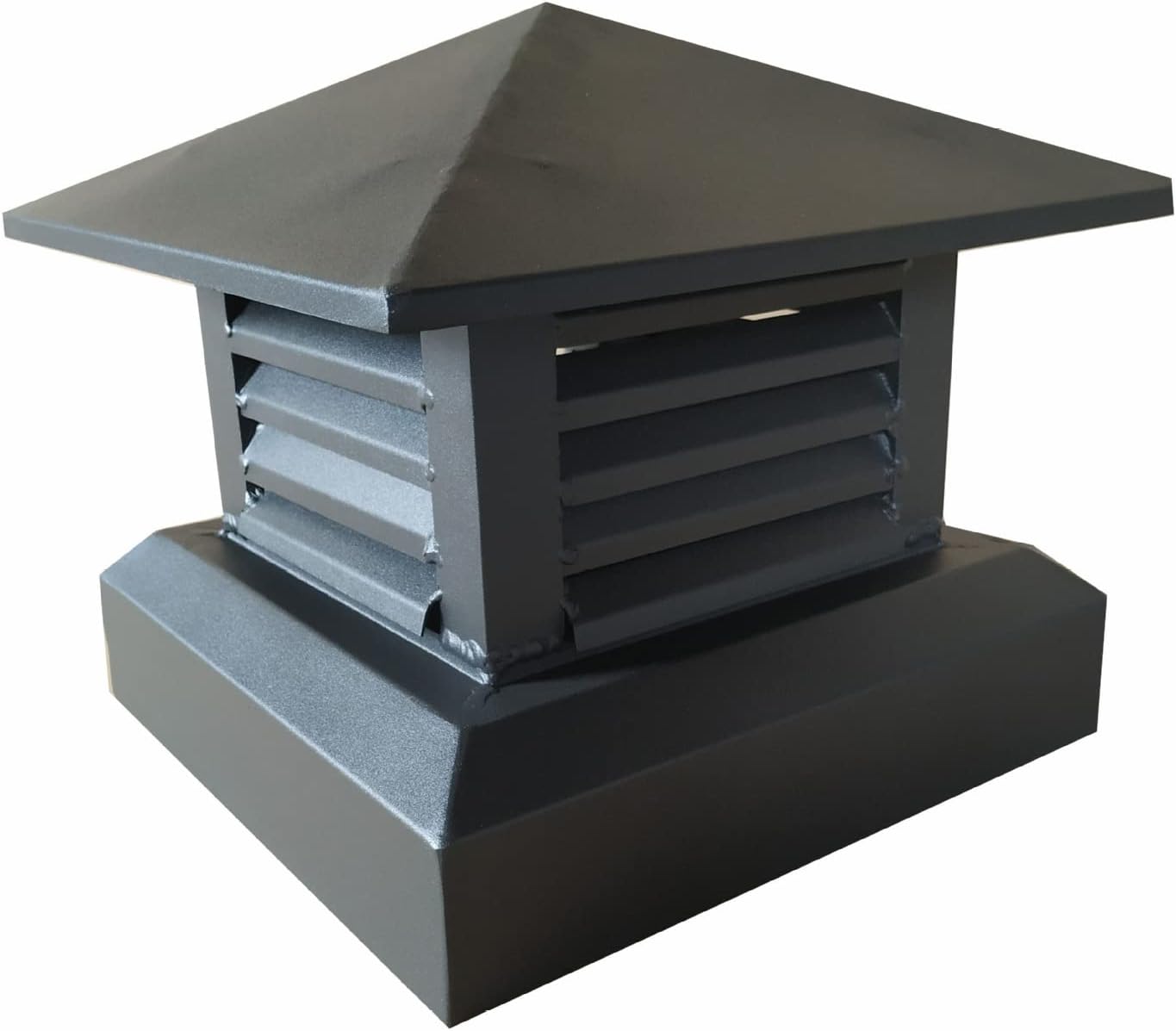 Galvanized Rain Cap Chimney Cap, Square Aluminum Alloy Flue Caps ...