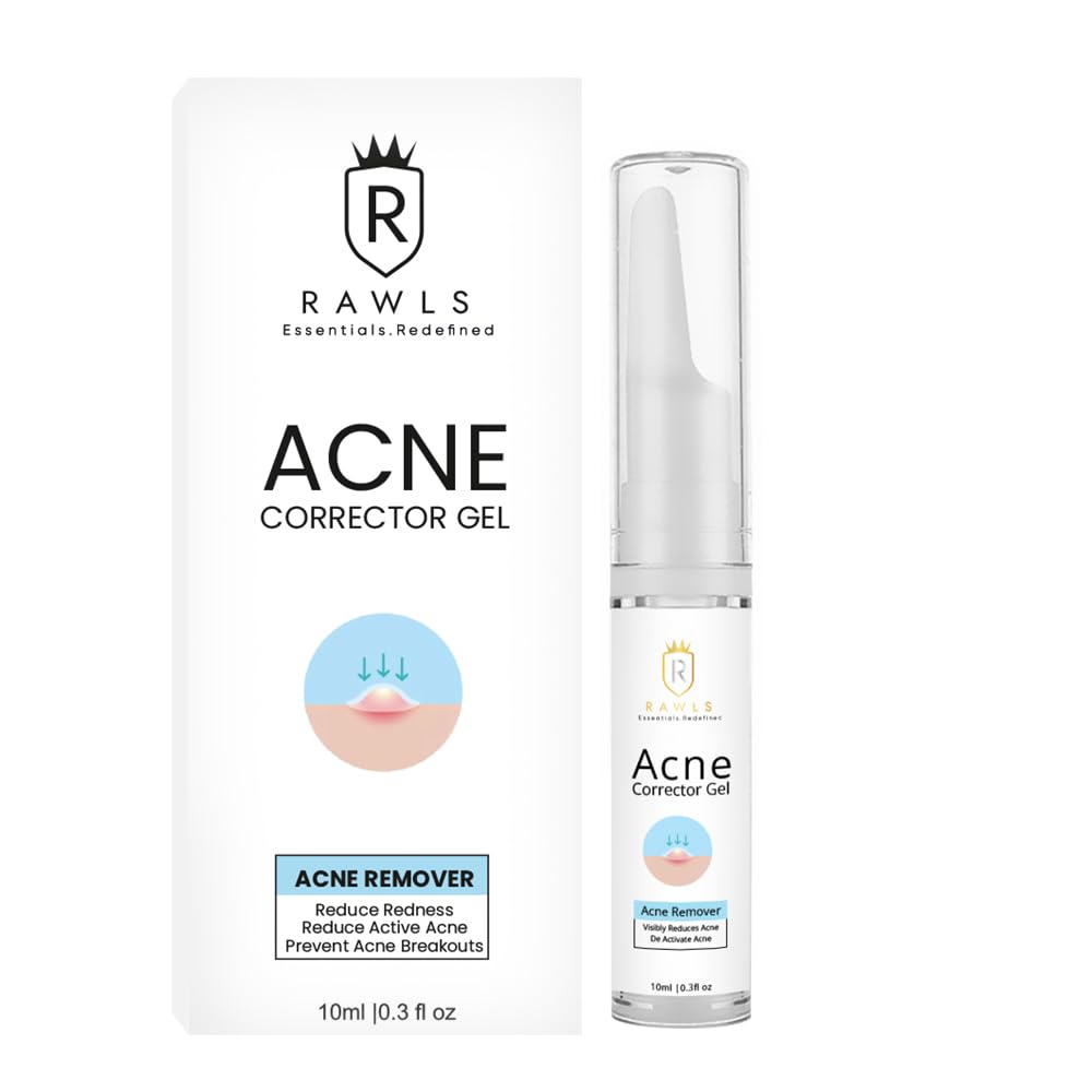 Rawls Acne Corrector Gel for Reduce Active Acne & Redness, Anti Acne ...