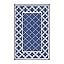 Garvee Modern Border 8x10 Outdoor Rug Geometric Reversible Plastic ...