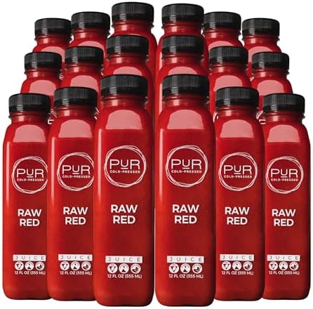 Amazon.com : PUR Cold Pressed RAW RED - DAILY JUICE KIT | Cold-Pressed ...