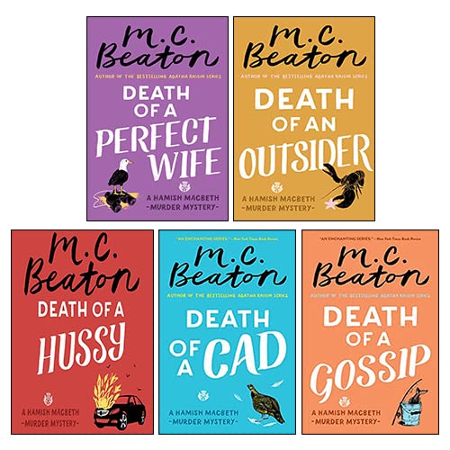 Amazon.com: M C Beaton Hamish Macbeth Series 5 Books Collection Set ...