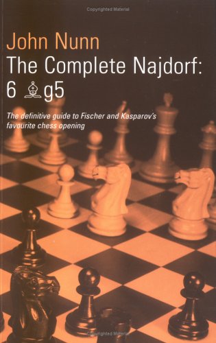 The Complete Najdorf : 6 Bg5: Nunn, John: 9780713479003: Amazon.com: Books