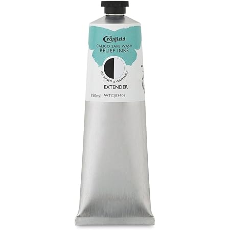 Amazon.com : Cranfield Caligo, Safe Wash Relief Ink, 150ml Tube ...