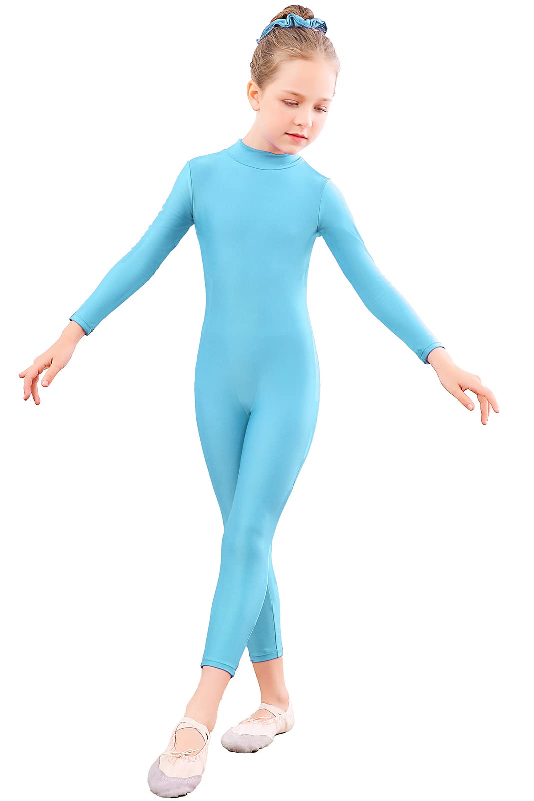 Snapklik.com : Speerise Girls Gymnastics Leotards Long Sleeve Unitards ...