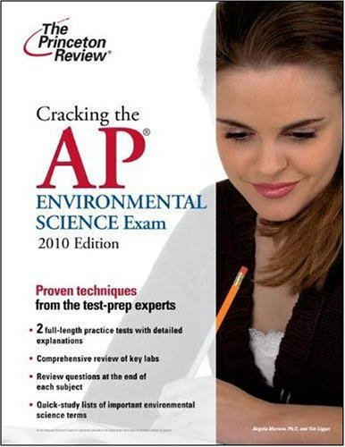 Amazon.com: Cracking the AP Environmental Science Exam, 2010 Edition ...
