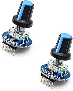 RAKSTORE 2pcs Rotating Potentiometer Digital Control Module Rotary ...