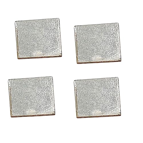Sahiba Gems Solid Silver Square Piece Silver/Chandi Ka Tukra Chokor ...