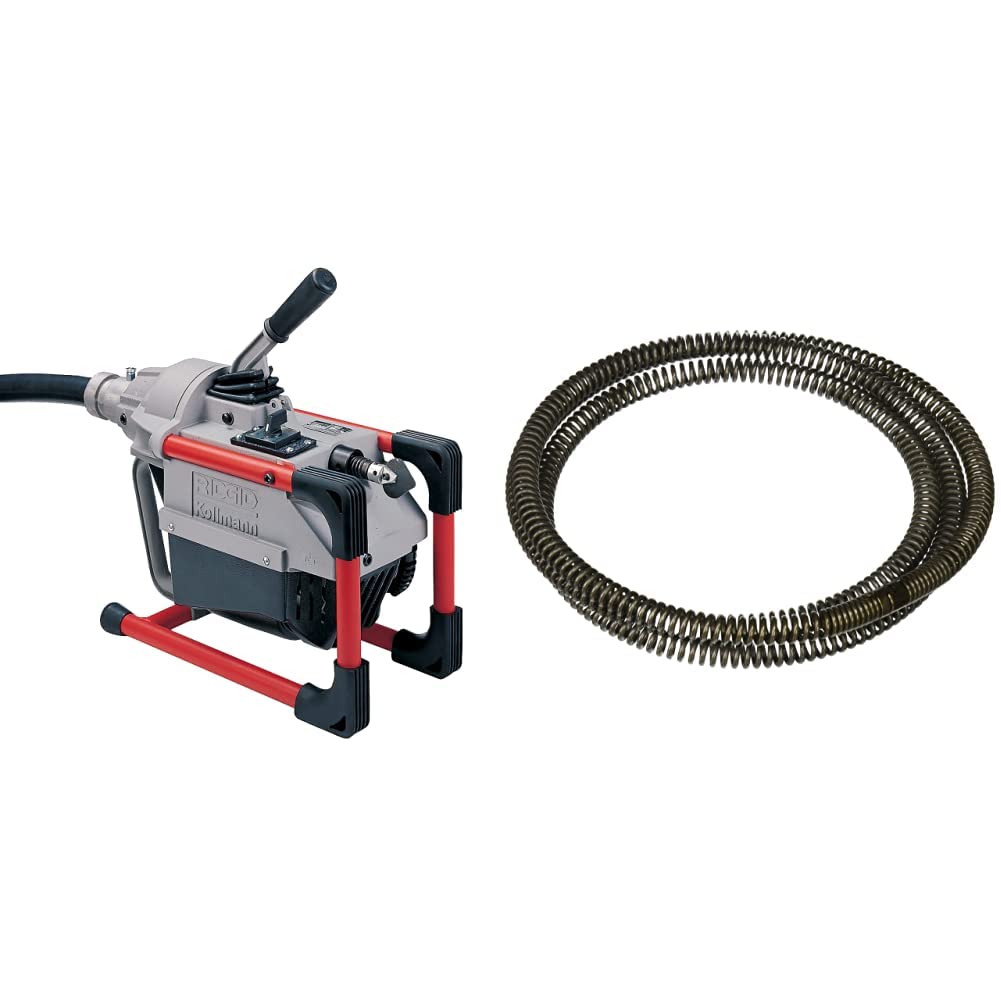 RIDGID 66492 Model K-60SP Compact 120-Volt Sectional Drain Cleaning ...
