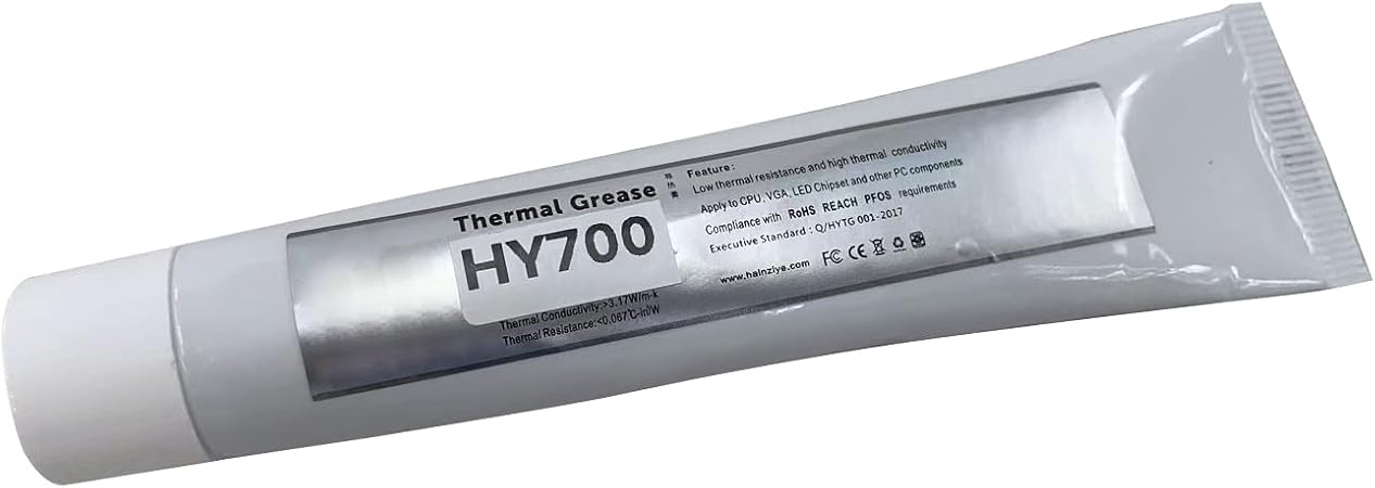 Amazon.com: HY-700-100g Thermal Conductivity:>3.14W/m-CPU Thermal ...