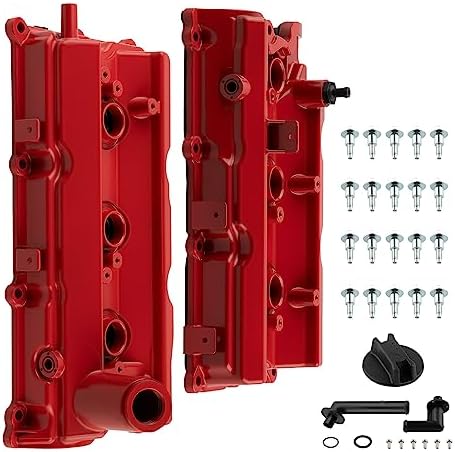 Amazon.com: maXpeedingrods Upgrade Aluminum Cylinder Head Engine Valve ...