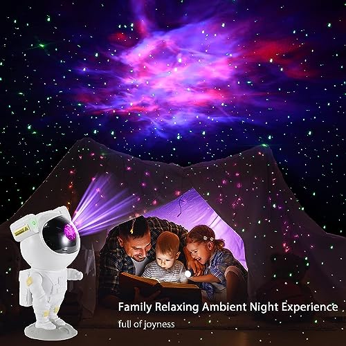 Snapklik.com : Astronaut Light Projector Kids Star Galaxy Night Light ...