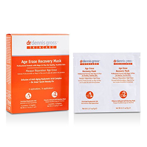 Amazon.com : Dr Dennis Gross Age Erase Recovery Mask 6 Applications ...
