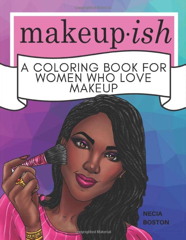 Amazon.com: Makeup-Ish: A Coloring Book for Women Who Love Makeup ...