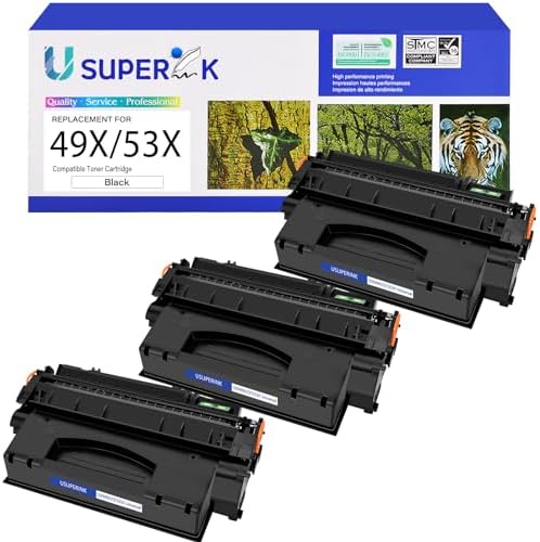 Amazon.com: SuperInk Compatible Toner Cartridge Replacement for HP 49A ...