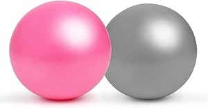 Pilates Balls Small Exercise Ball, 2 Pack 9 Inch Bender Workout Balls ...