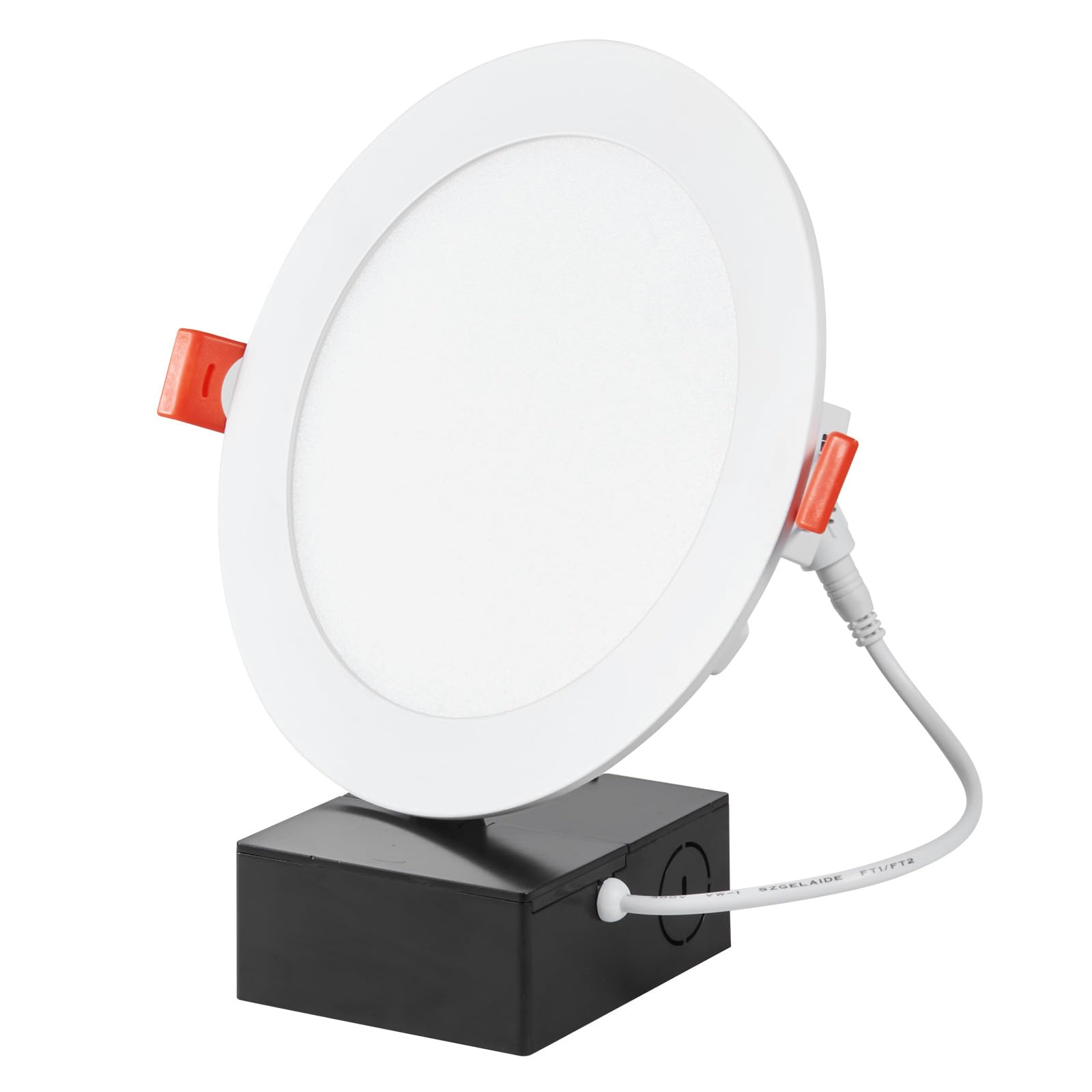 Amazon.com: VEVOR 6 Inch Smart LED Recessed Ceiling Light, LED ...