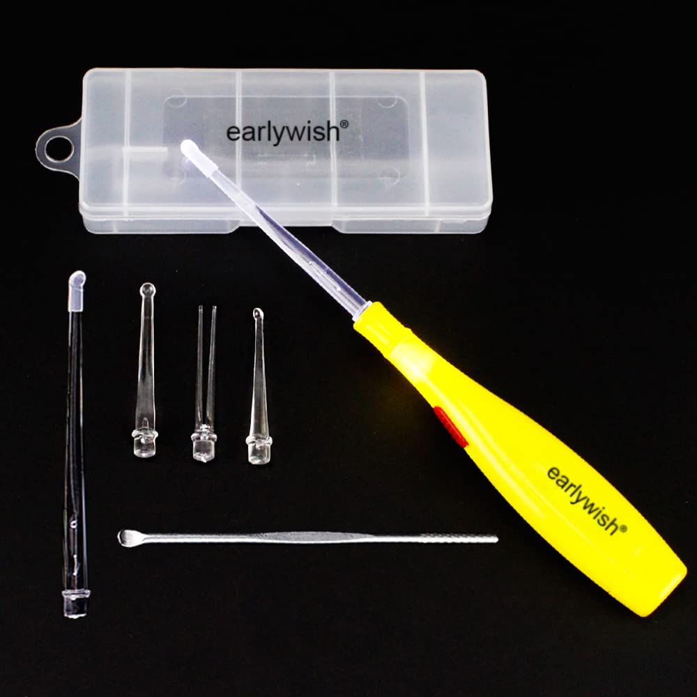 Buy Earlywish Upgraded 6.75" Long LED Tonsil Stone Remover Lighted ...