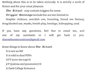 Amazon.com: The Ritual: A Dark College Romance: 9798777213471: Tessier ...