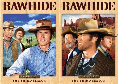 Amazon.com: Rawhide: The Complete Season 3 (Volumes 1 and 2) (DVD ...