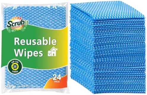 JEBBLAS J Cloth, Reusable Cleaning Cloths, Dish Towels and Dish Clothes ...