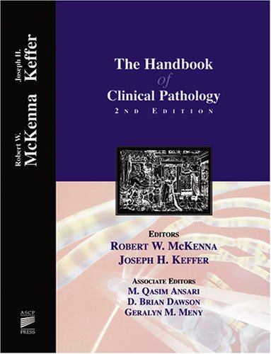 Handbook of Clinical Pathology: 9780891893769: Medicine & Health ...