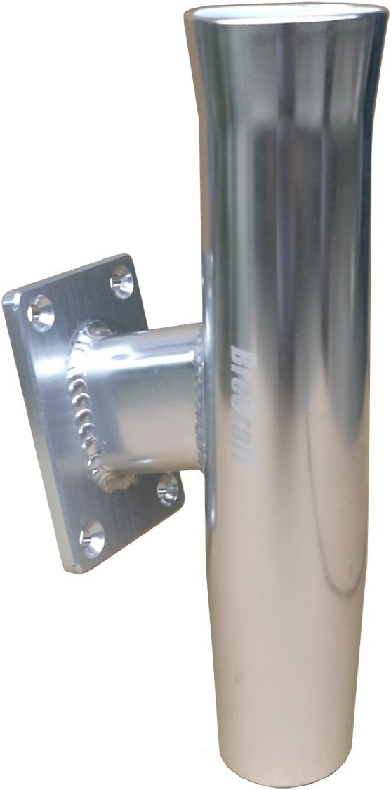 Amazon.com: Tigress Bolt On Transom Mount Rod Holder : Sports & Outdoors