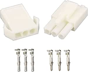 Amazon.com: 10 Sets/Kits EL-3P Small Tamiya Electronic Connector 4.5mm ...