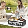 Amazon.com: S'Mores Station, Farmhouse Smores Caddy with Handles ...