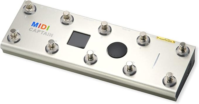 Amazon.com: Paint Audio MIDI Captain Foot Controller Multi-Effects ...