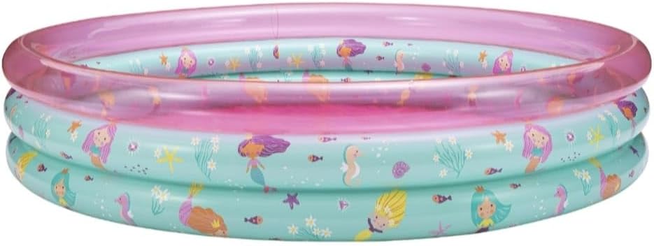 Amazon.com: Inflatable Baby Kiddie Pool - Kids Paddling Pool Toddler ...
