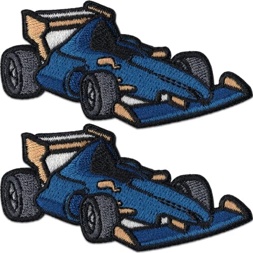 Amazon.com: Laughing Lizards Formula One Race Car Patches (2-Pack) F1 ...