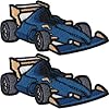 Amazon.com: Laughing Lizards Formula One Race Car Patches (2-Pack) F1 ...