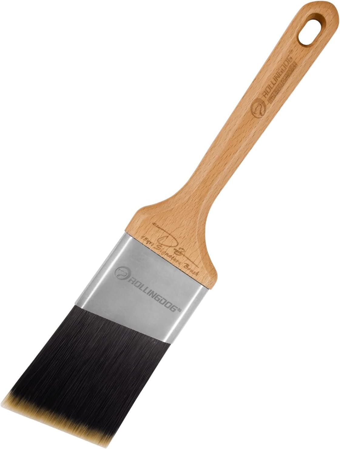 Amazon.com: ROLLINGDOG Premium Paint Brush for Walls - 2.5 Inch Angled ...