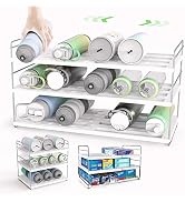 Amazon.com: Water Bottle Organizer for Cabinet, 3-Shelf Expandable ...