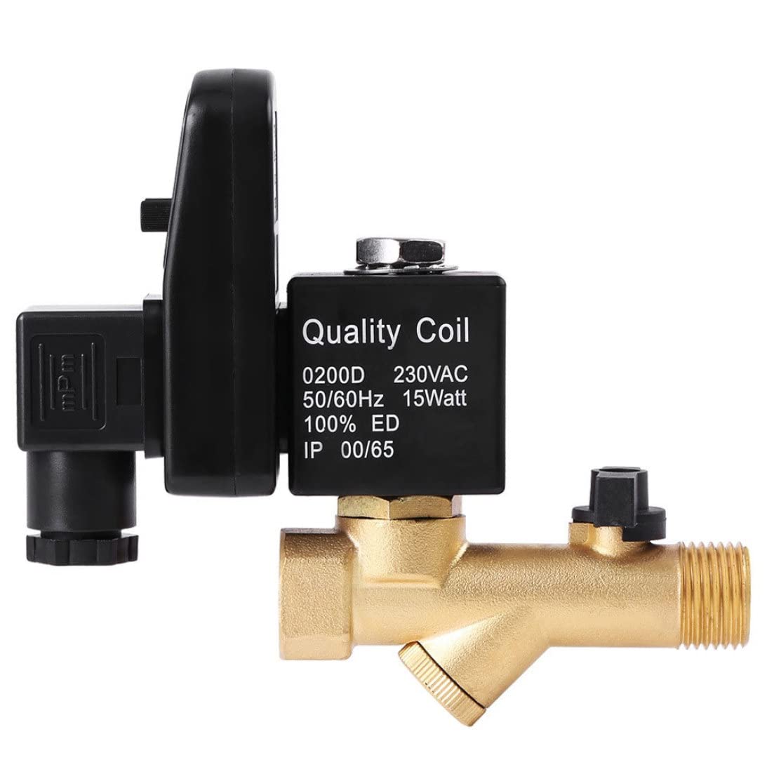 Buy YepYes Automatic Drain Valve, G1/2 DN15 AC 230V Air Compressor ...