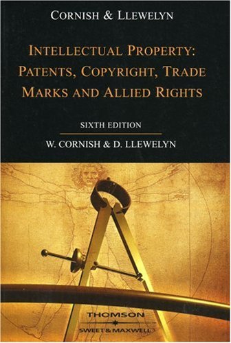 Intellectual Property: William Cornish: 9780421919006: Amazon.com: Books