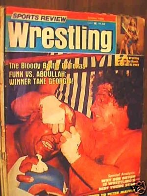 Sports Review Wrestling Magazine October 1982 Issue: London Publishing ...