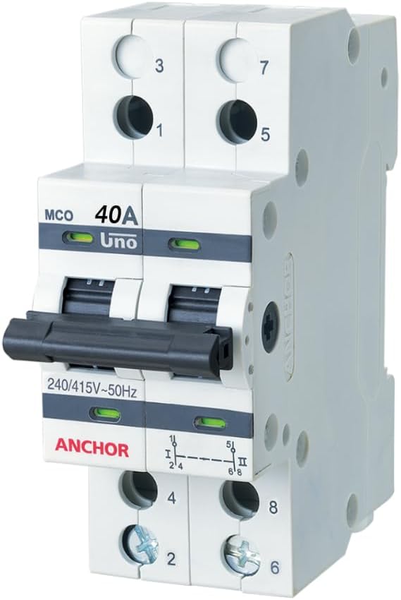Siemens 5SL62047RC 4 A Two Pole MCB : Amazon.in: Home Improvement