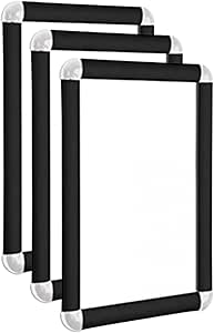25mm Black Snap Frame Poster Holder with Rounded Corners - Retail ...