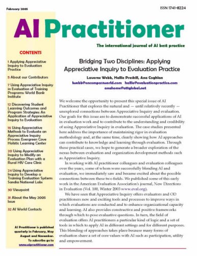 Bridging Two Disciplines: Applying Appreciative Inquiry to Evaluation ...