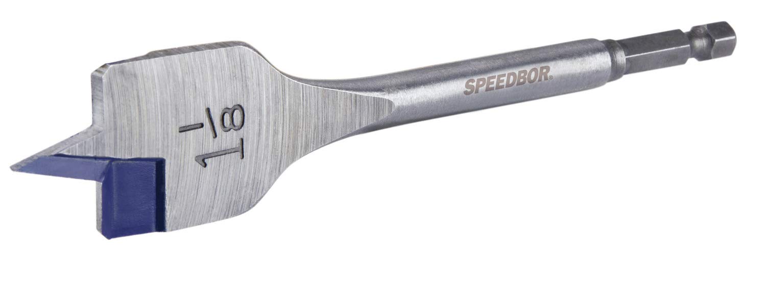 IRWIN SPEEDBOR Spade Wood Drill Bit 1-1/8" X 6" (88818) : Amazon.ca ...