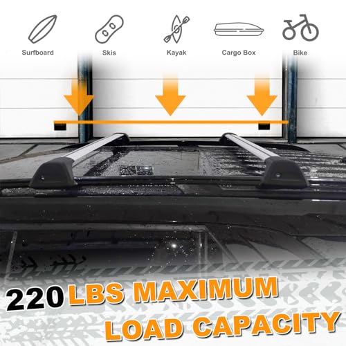Snapklik.com : Snailfly Crossbars Customized Fit For 2020-2024 Ford ...