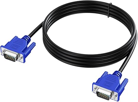 Amazon.com: VGA Cable 10 Feet, VGA Computer Cable Adapter Cord HD15 ...