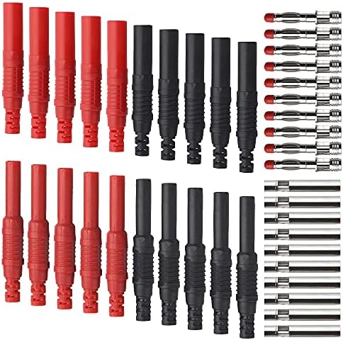 Amazon.com: 10Pcs Insulated Safety Straight Seal Protection Shrouded ...