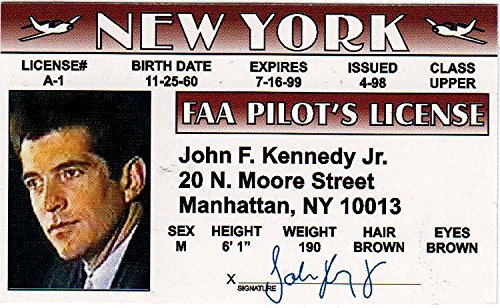 John F Kennedy Jr Drivers License Fake I D Identification | Desertcart ...
