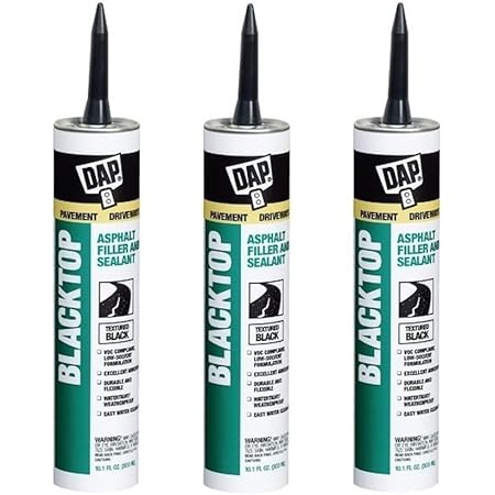 Amazon.com: Red Devil 063712 Acrylic Asphalt Crack Filler Sealant, 10.1 ...