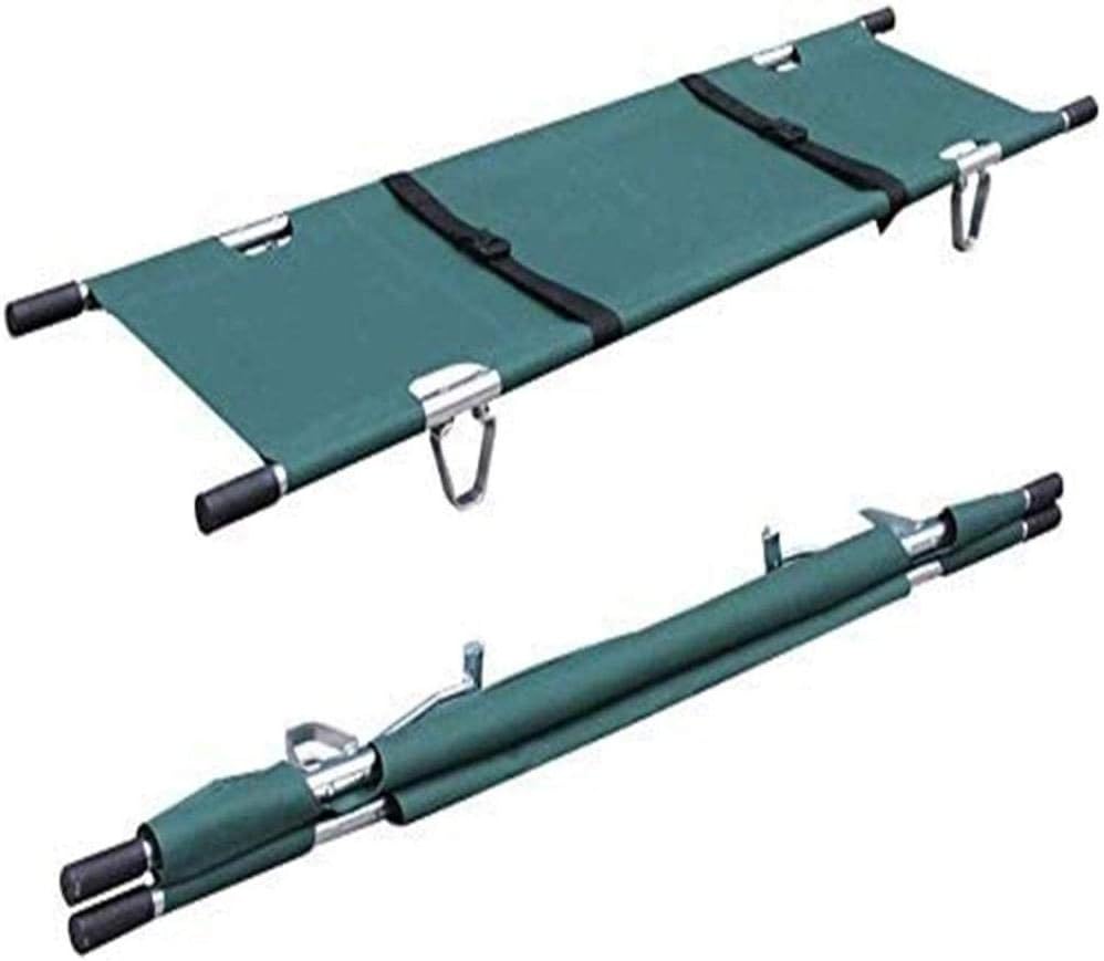 Amazon.com: Portable Rescue Folding Stretcher Aluminum Alloy Transport ...